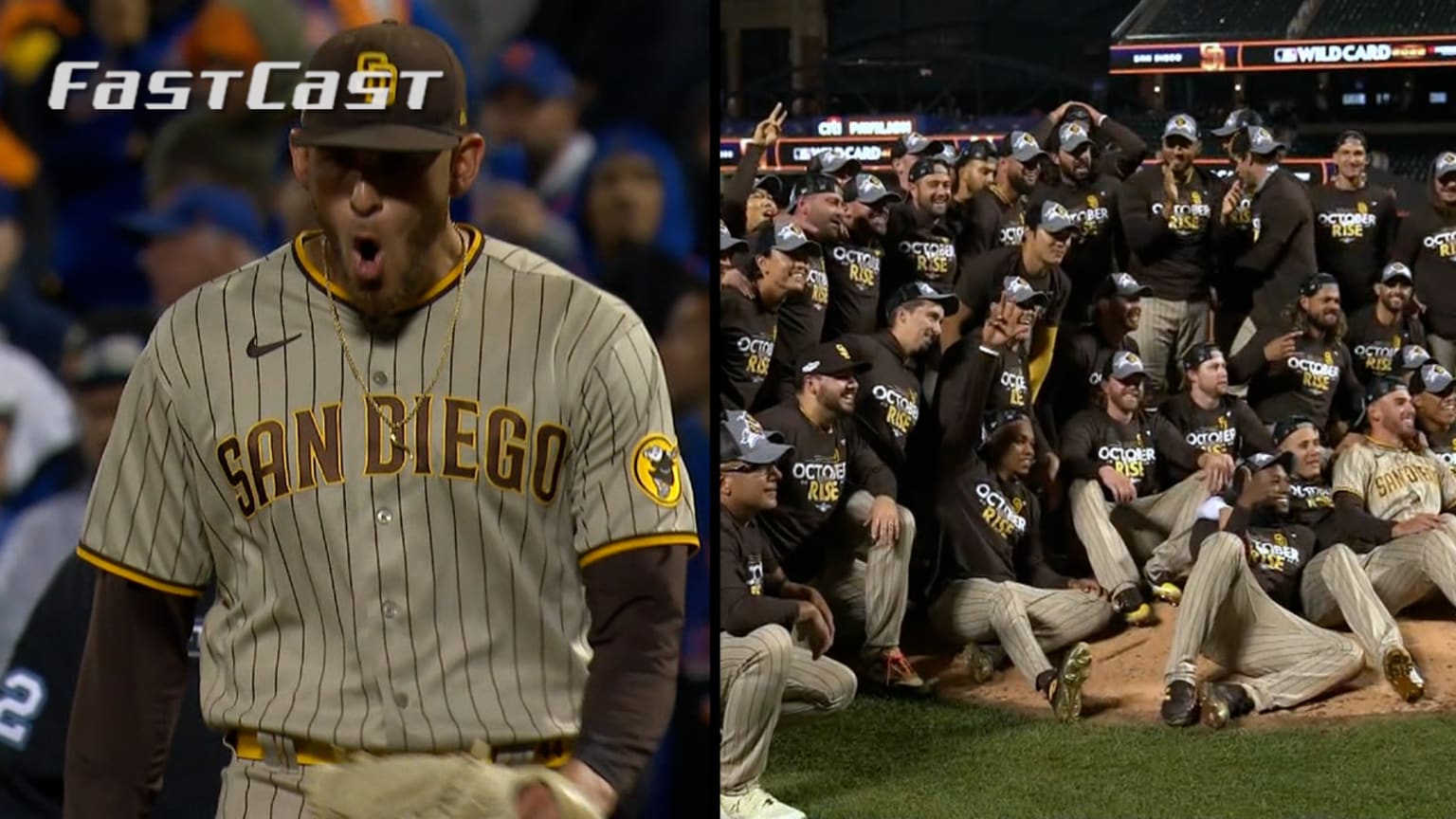 The Padres advancing to the NLDS leads FastCast | 10/10/2022 | MLB.com