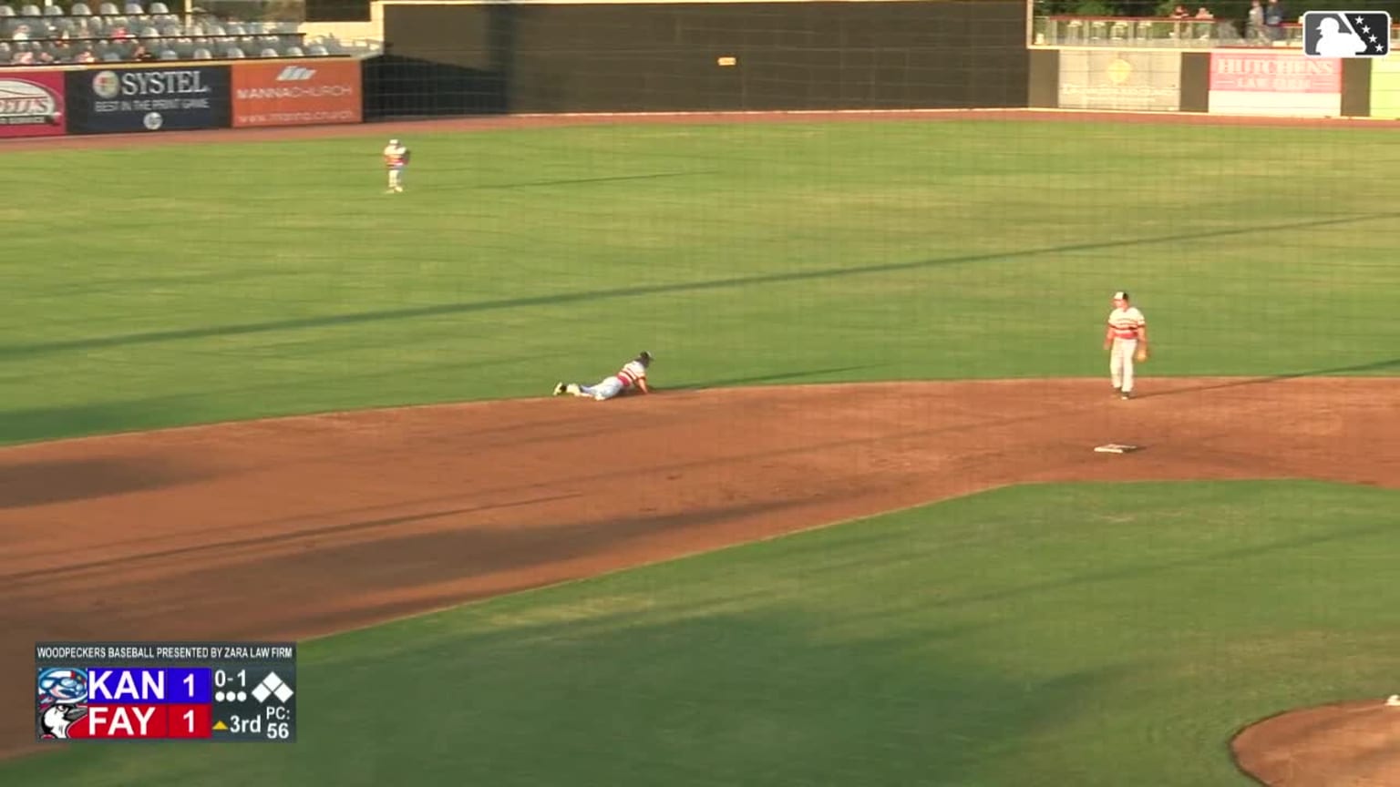 Max Holy's diving play | 08/20/2024 | MLB.com