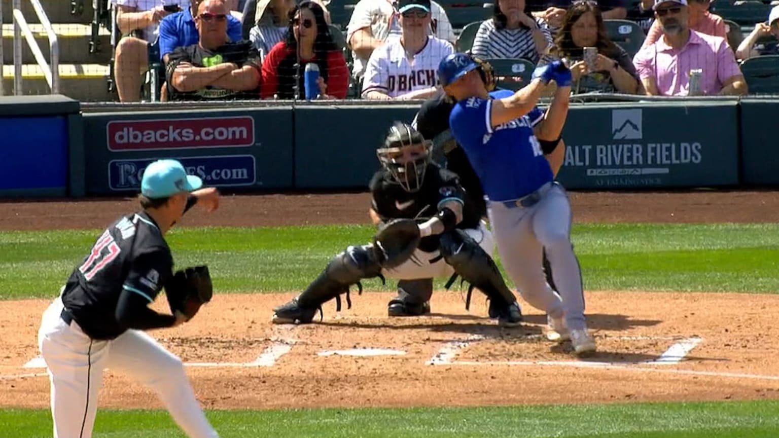 Nate Eaton laces two-run double down left field line | 03/14/2024 ...
