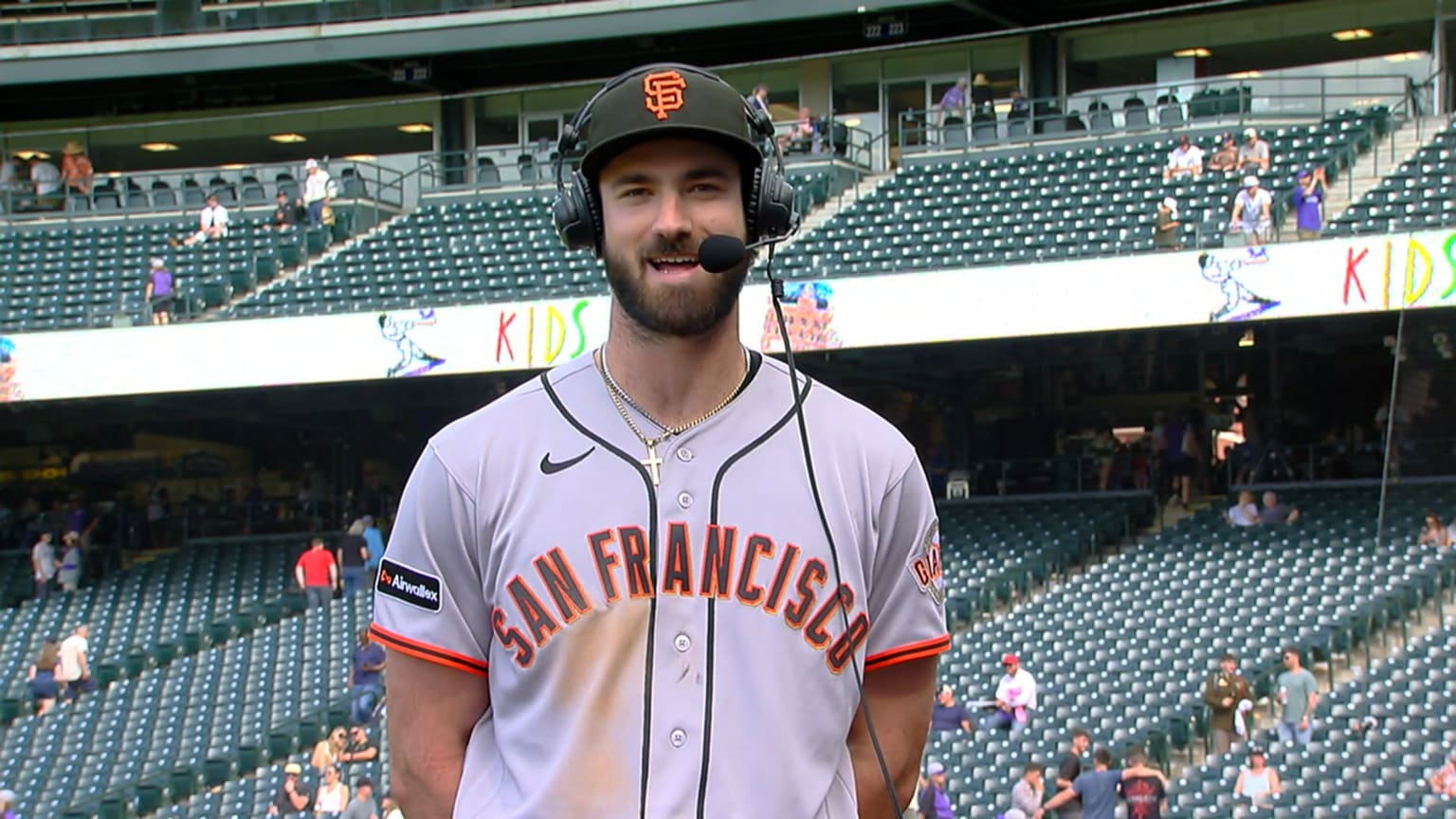 Bryce Eldridge talks his four-hit performance, win | 05/31/2026 | San ...