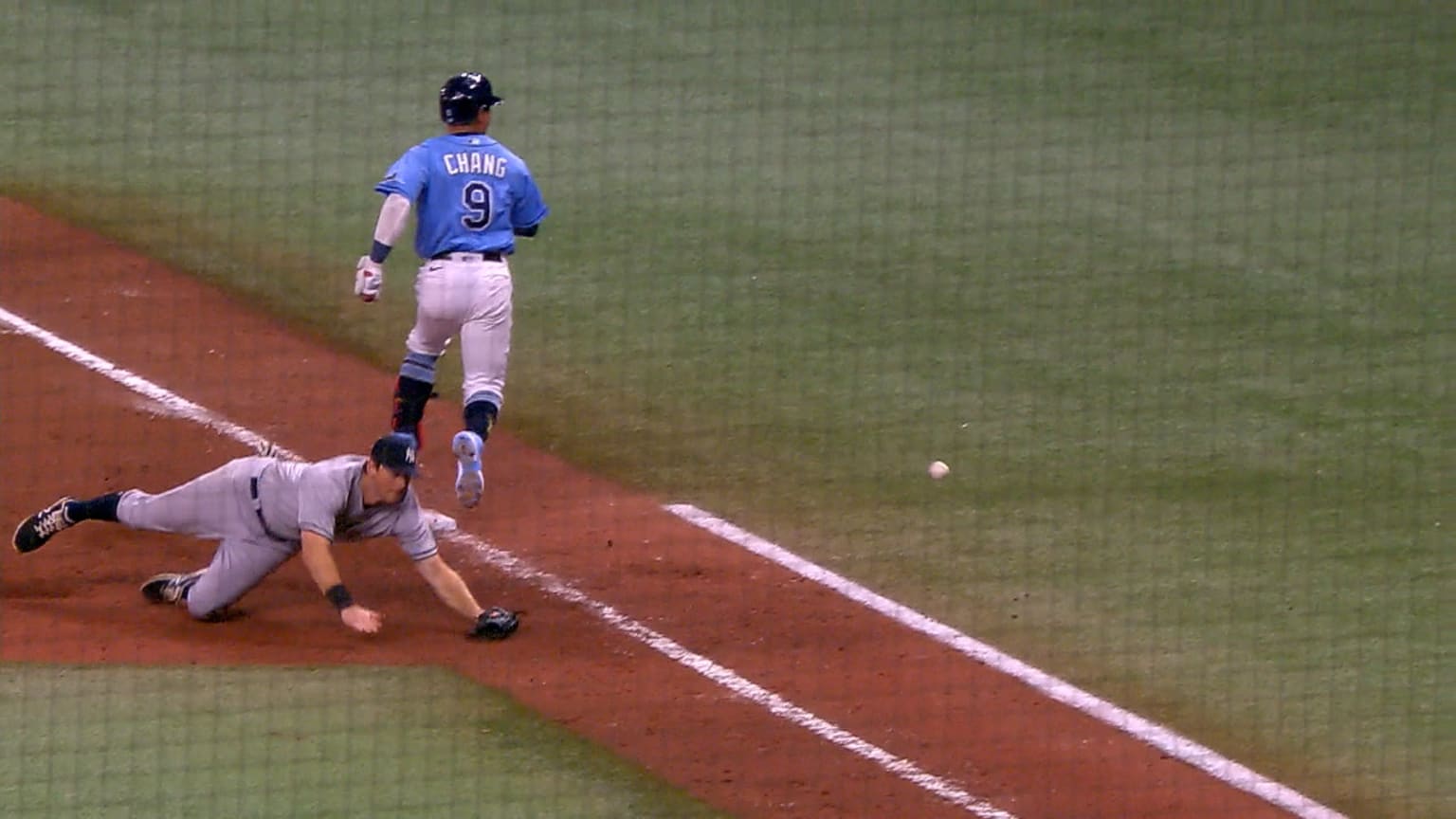 Yu Chang plates two on an infield single in the 8th | 09/02/2022 ...