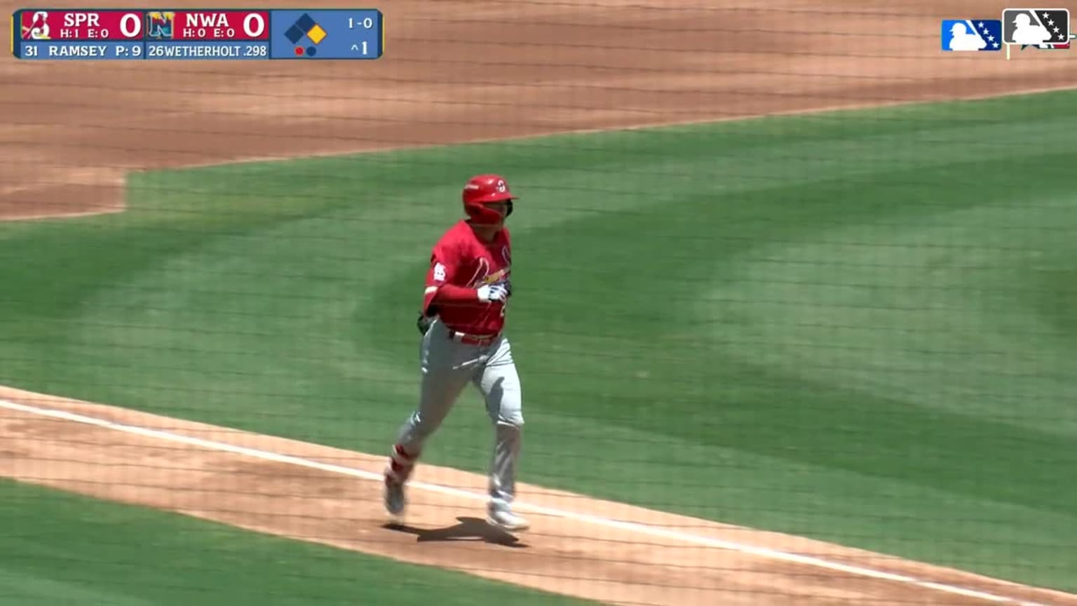 JJ Wetherholt crushes a two-run home run | 07/06/2025 | St. Louis Cardinals