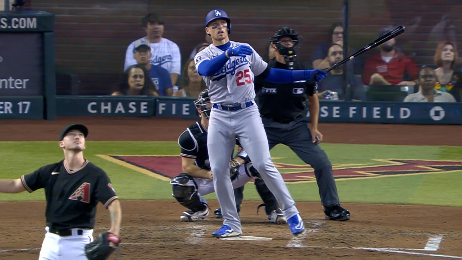 Trayce Thompson drills a solo homer to left center | 09/14/2022 | Los ...