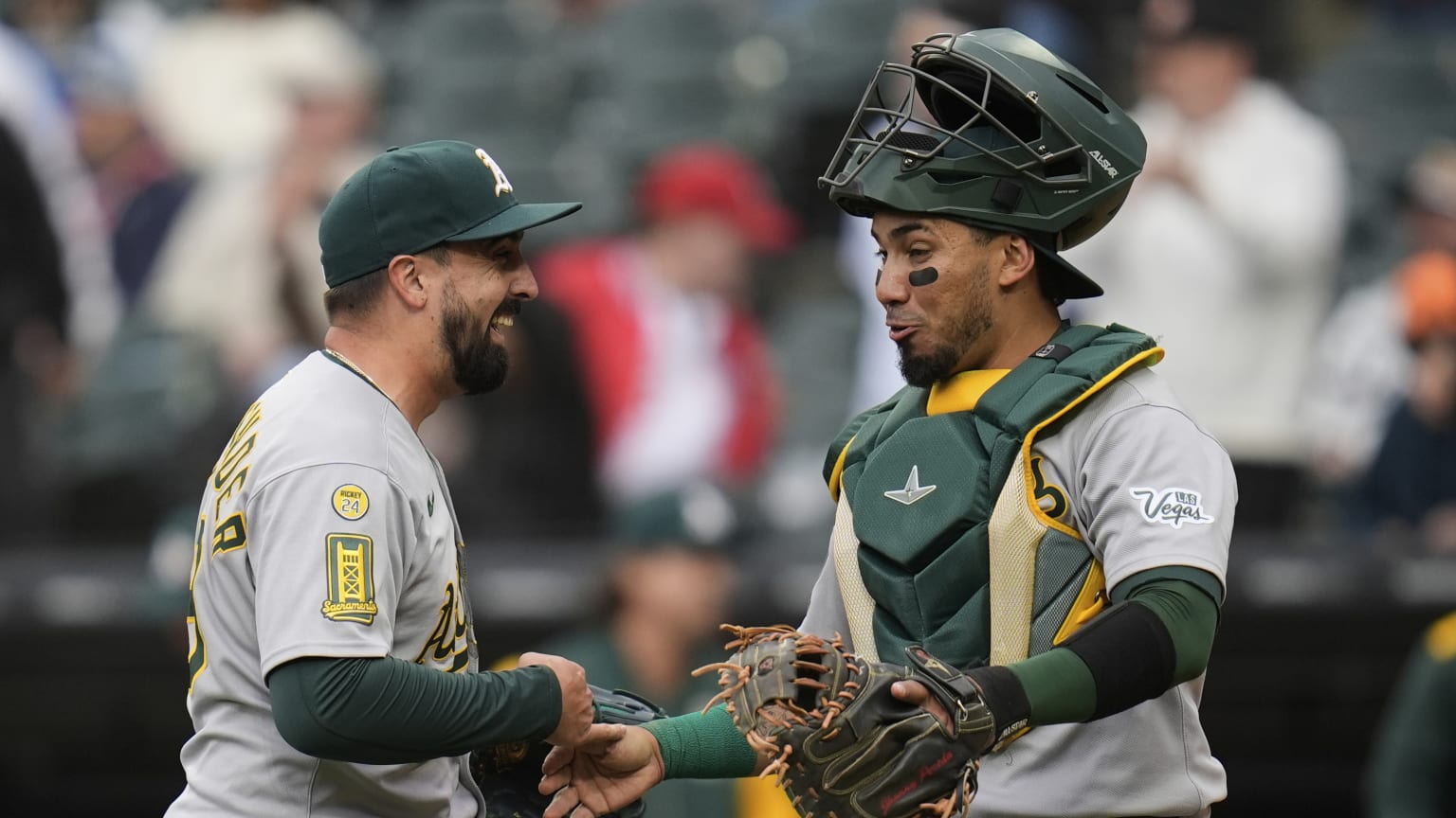 Jason Alexander seals A's shutout win | 04/17/2025 | Houston Astros