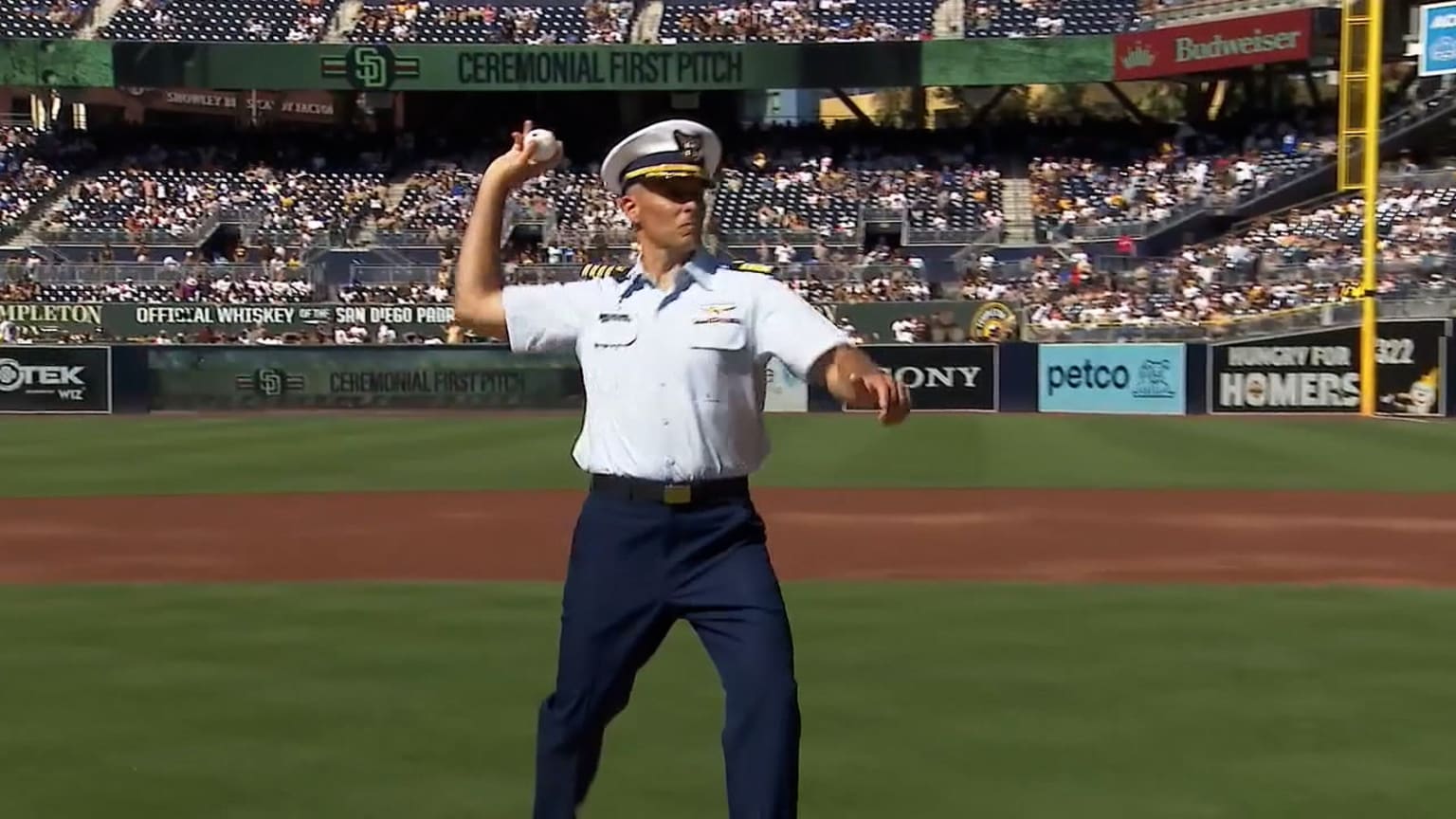08/6/23 - Ceremonial First Pitch | 08/06/2023 | San Diego Padres