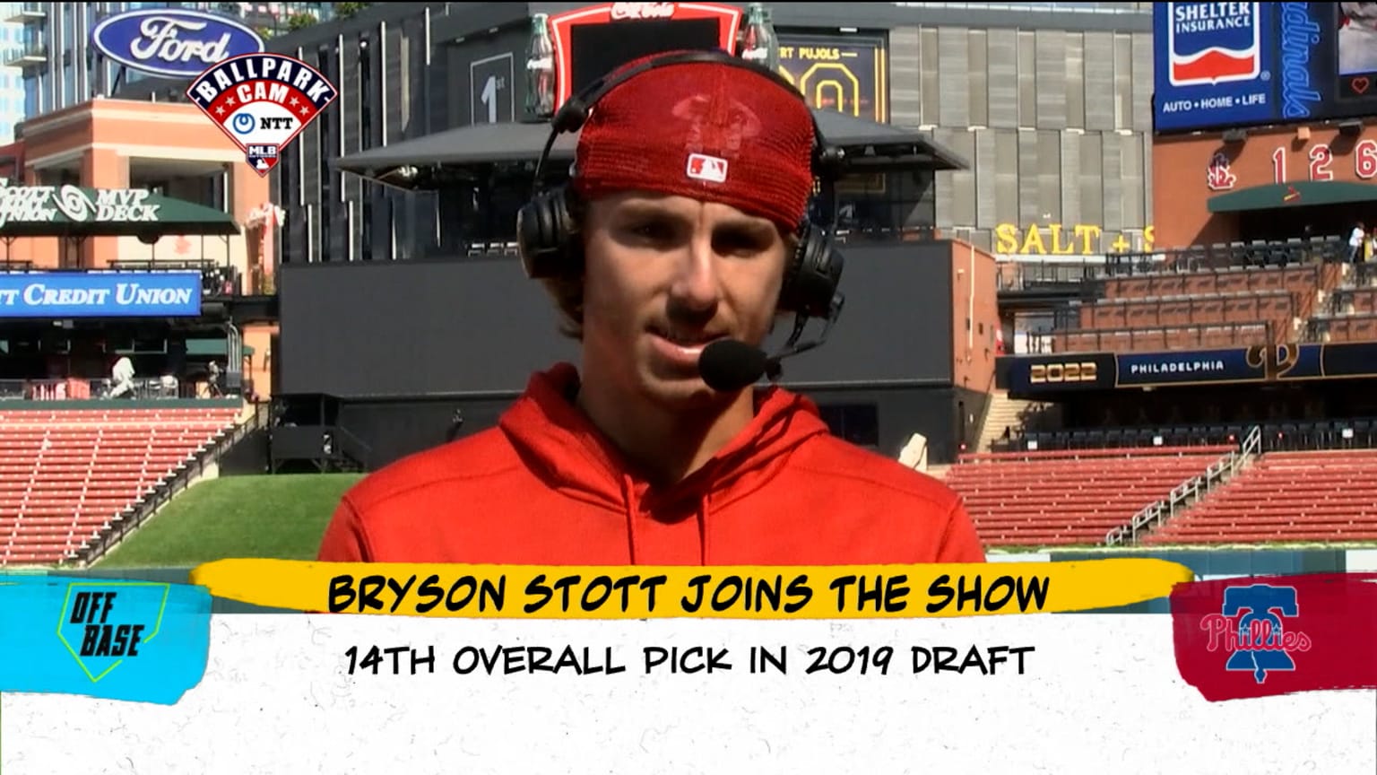 Bryson Stott on Wild Card and the Phillies' mindset | 10/06/2022 ...