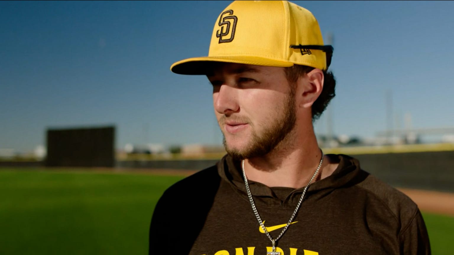 Jackson Merrill on transitioning to the outfield | 03/02/2024 | San ...