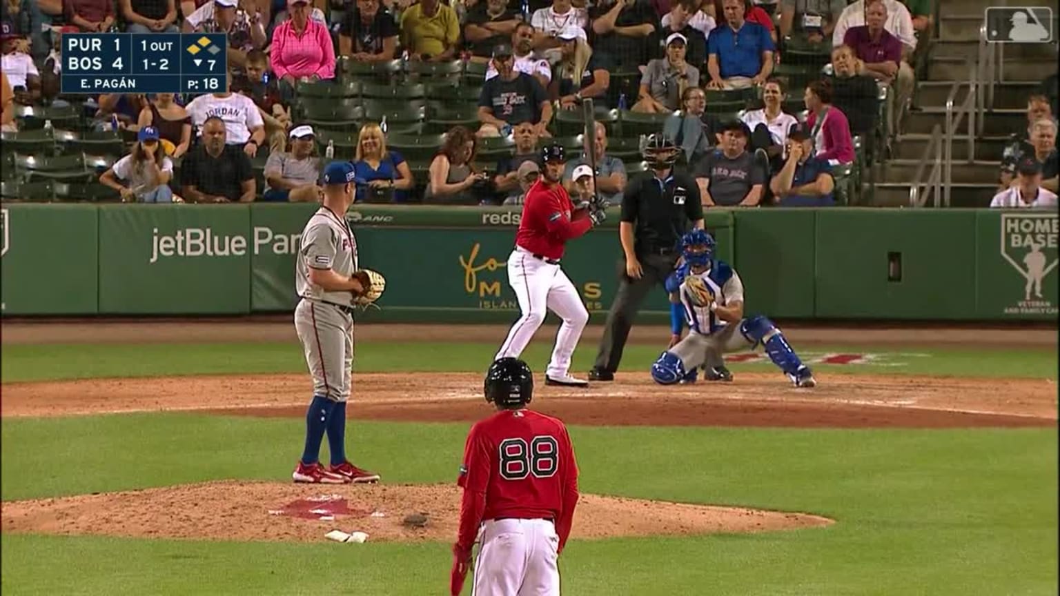 Daniel Palka knocks a two-run double to left field | 03/08/2023 ...