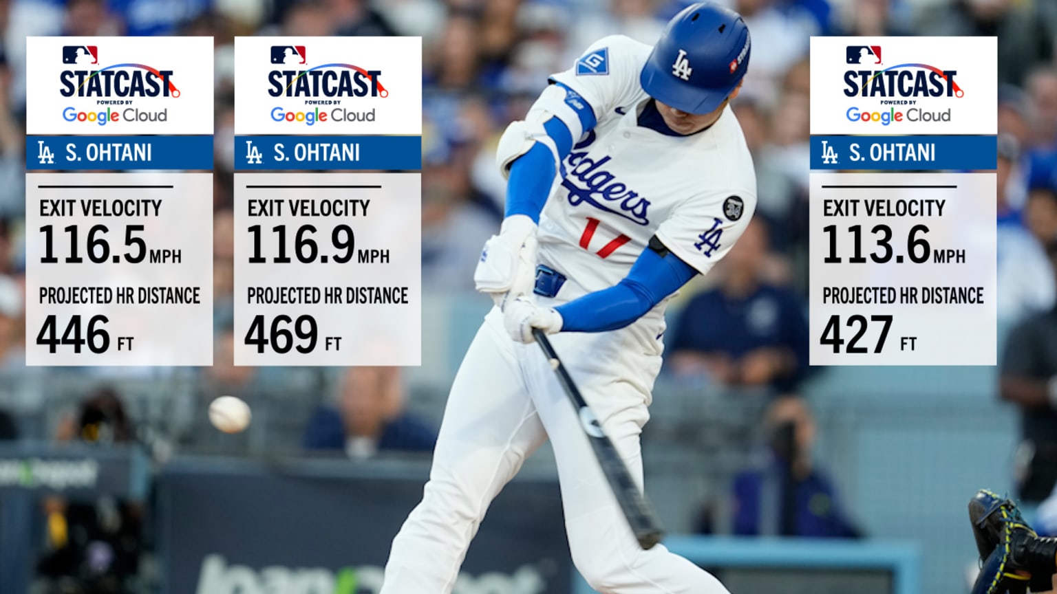 Shohei Ohtani crushes three long homers in Game 4! | 10/17/2025 | MLB Japan