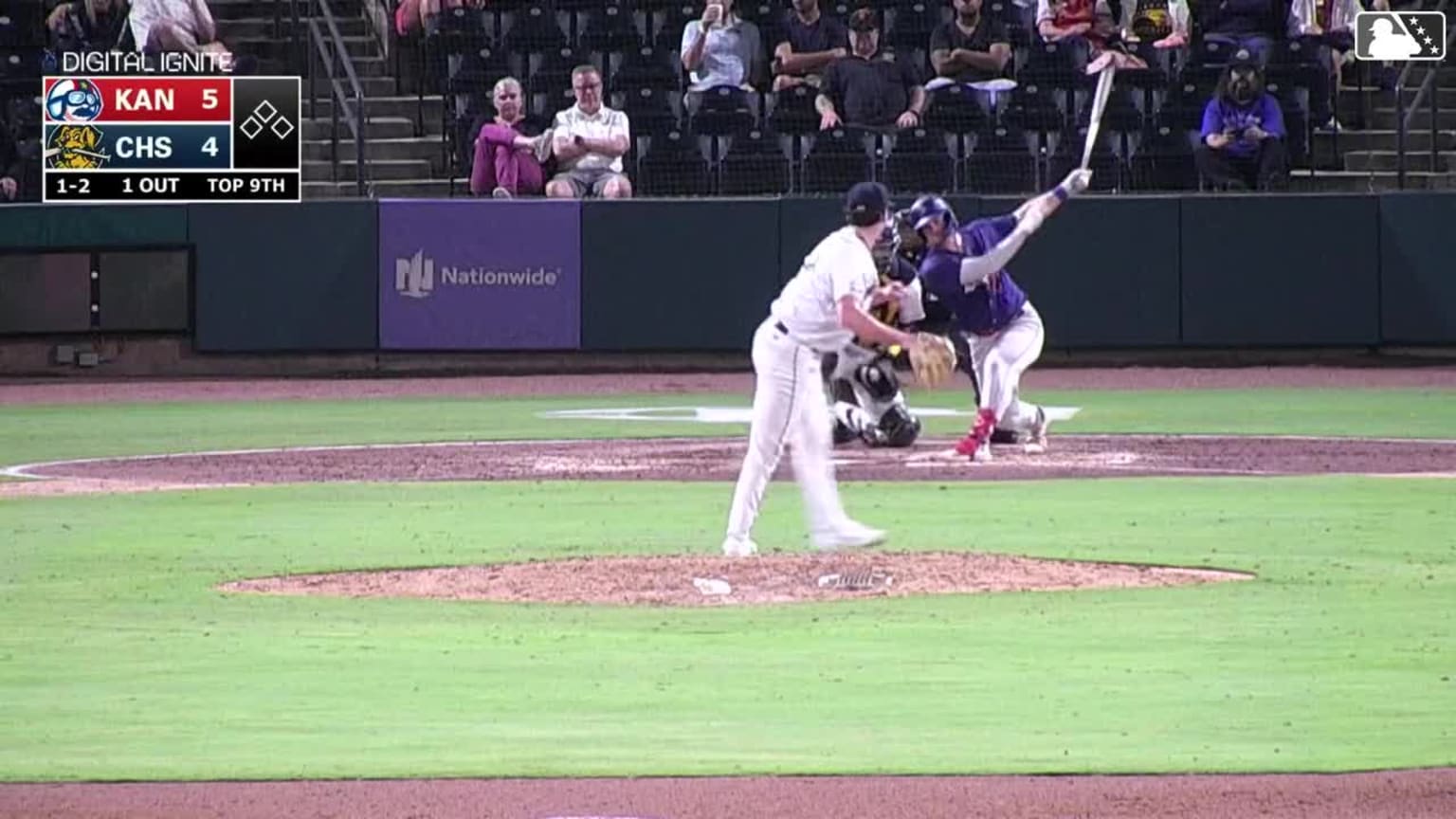 Drew Dowd's ninth strikeout of the game | 09/11/2024 | Tampa Bay Rays