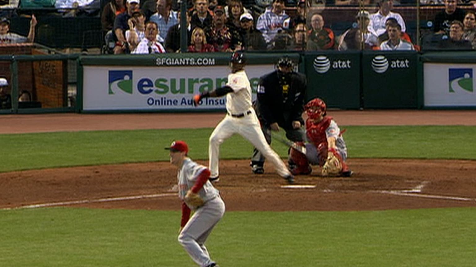 Fred Lewis connects for long HR into McCovey Cove | 04/26/2008 | MLB.com