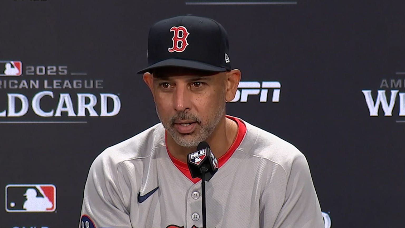 Alex Cora on Garrett Crochet, Aroldis Chapman in win | 09/30/2025 ...