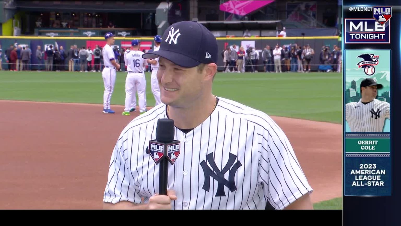 Gerrit Cole on starting 2023 All-Star Game | 07/10/2023 | New York Yankees
