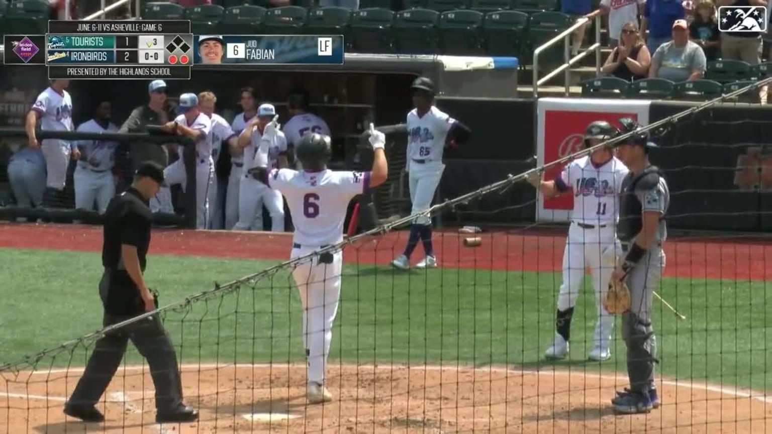 Fabian hits a two run homer for his ninth of the year | 06/11/2023 ...