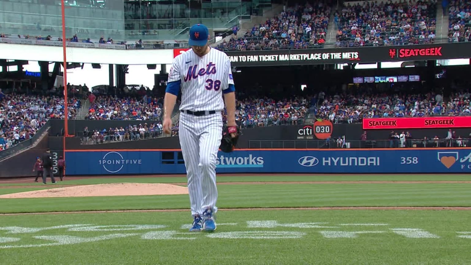 Tylor Megill strikes out five over 5 1/3 innings | 06/03/2023 | New ...