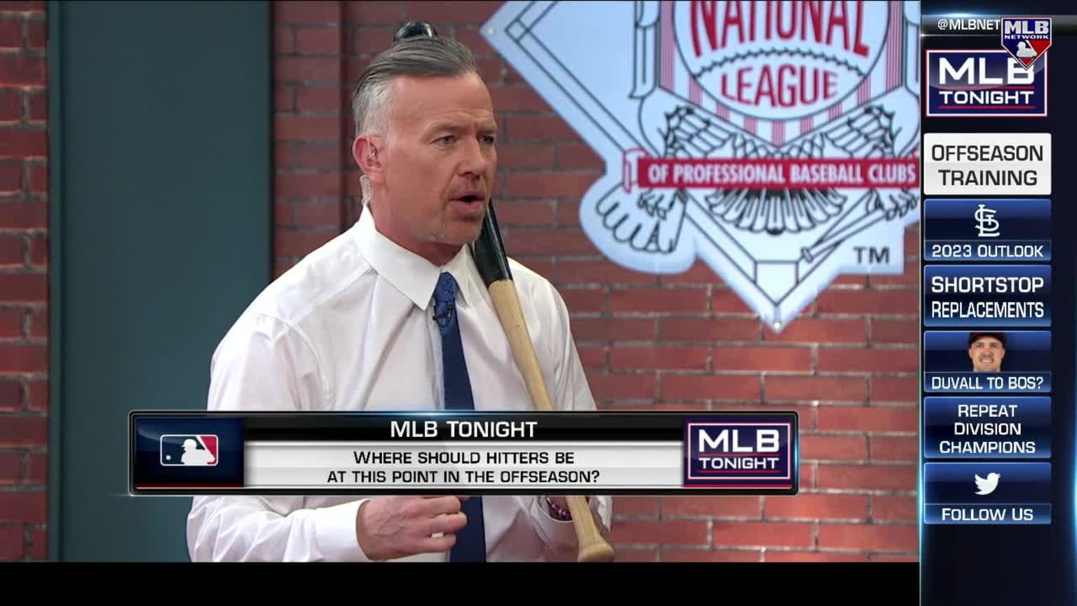 Sean Casey demos what offseason hitting looks like | 01/17/2023 | New ...