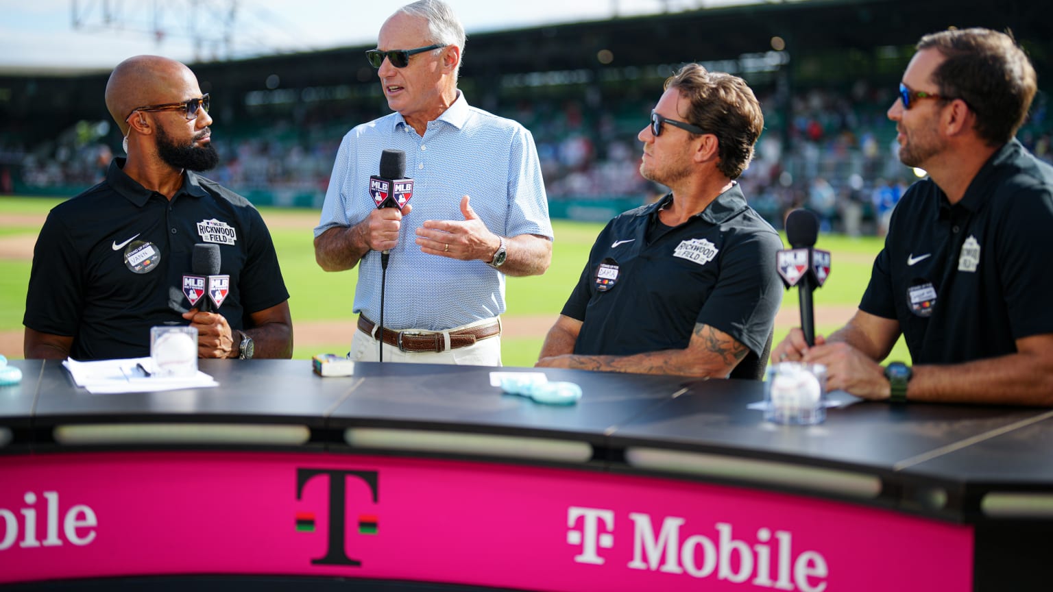 Rob Manfred on the importance of Rickwood Field | 06/20/2024 | New York ...