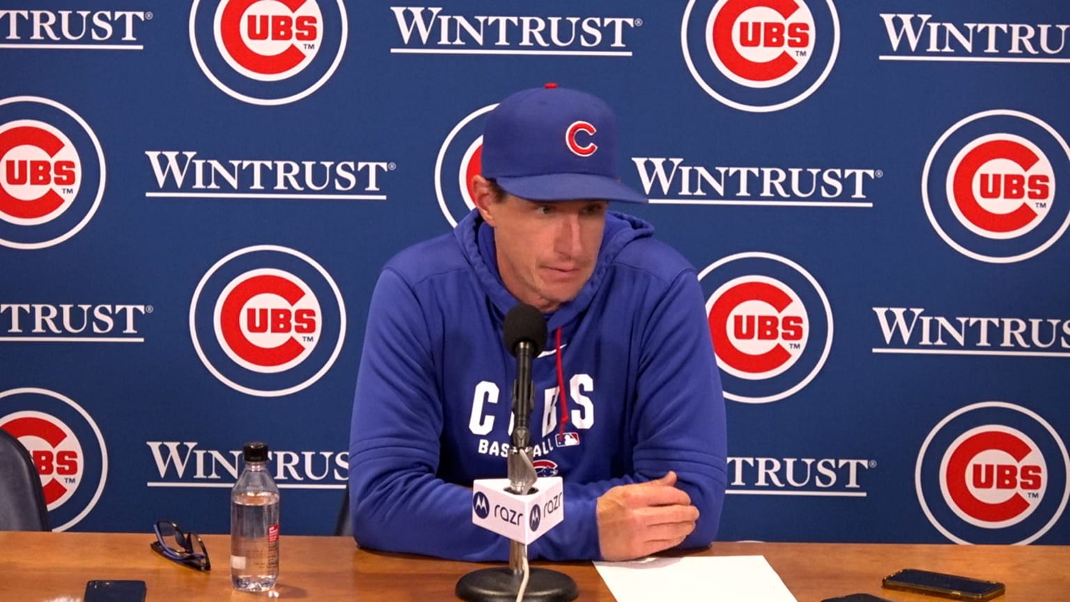 Craig Counsell on the Cubs' loss, bullpen, more | 04/11/2026 | Chicago Cubs