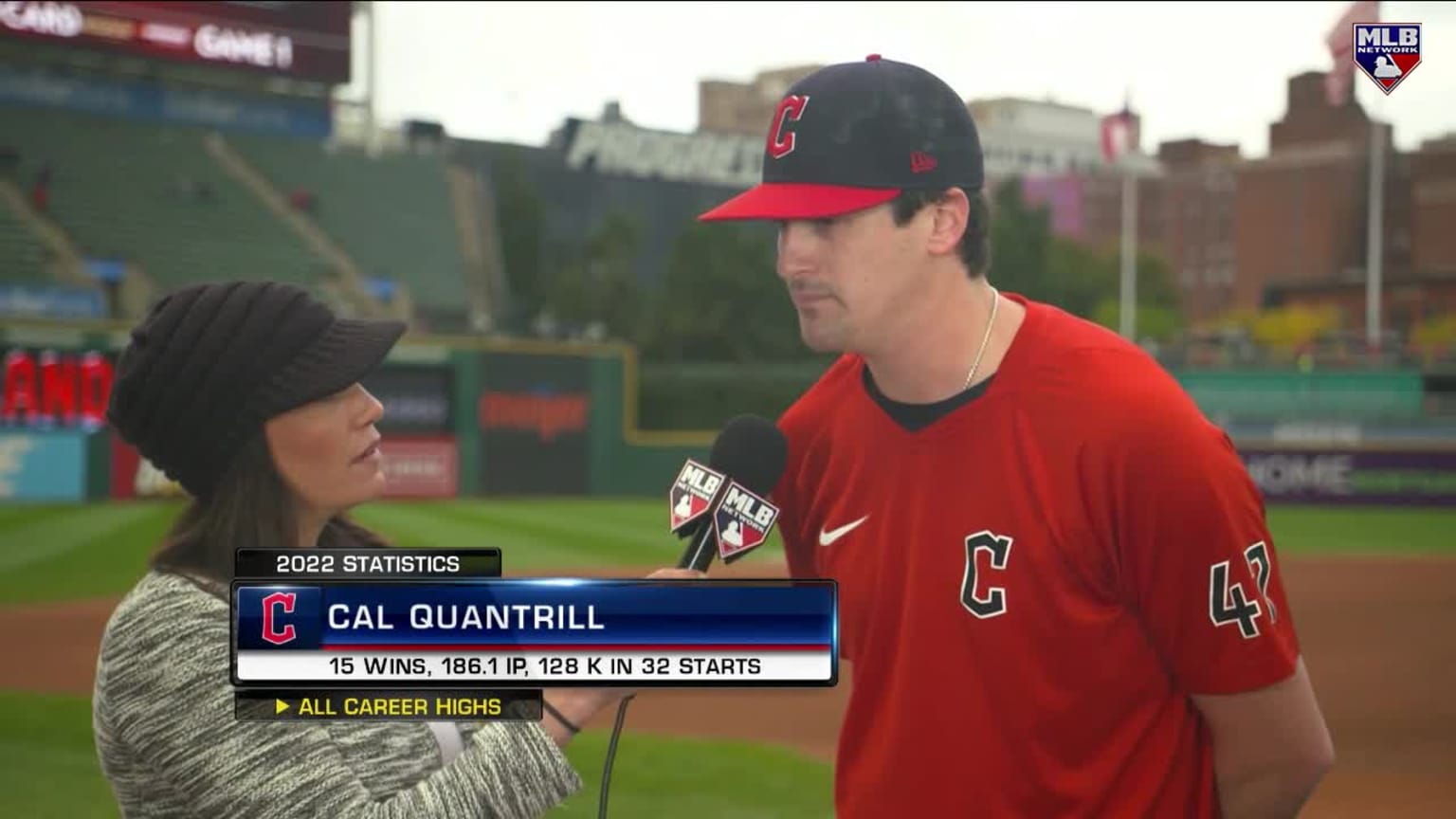 Cal Quantrill talks about Game 1 and his teammates | 10/07/2022 | New ...