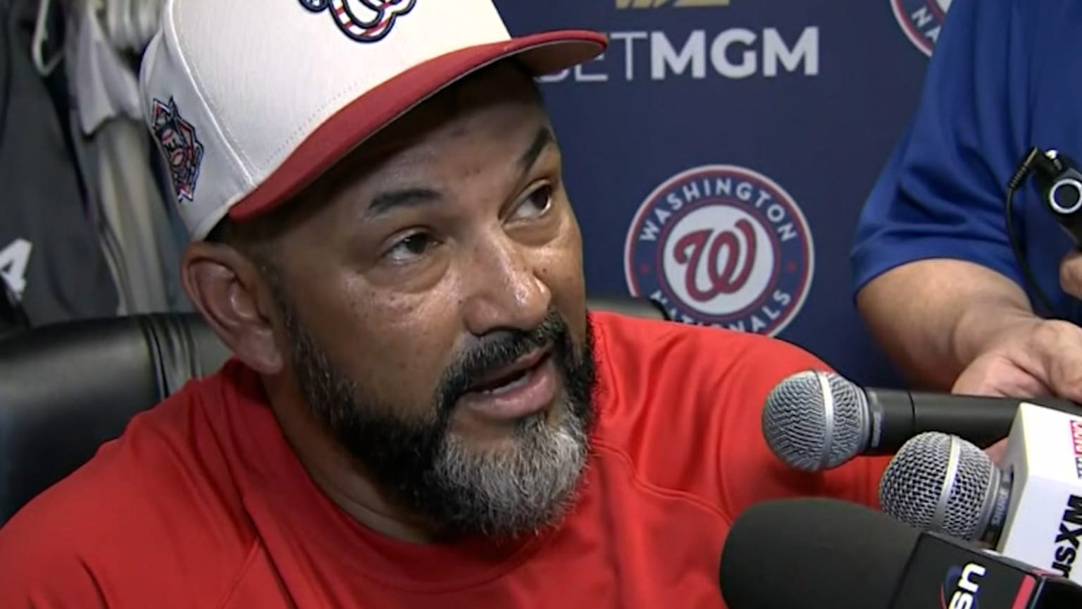 Dave Martinez on Jake Irvin's start, Jesse Winker | 07/04/2024 ...