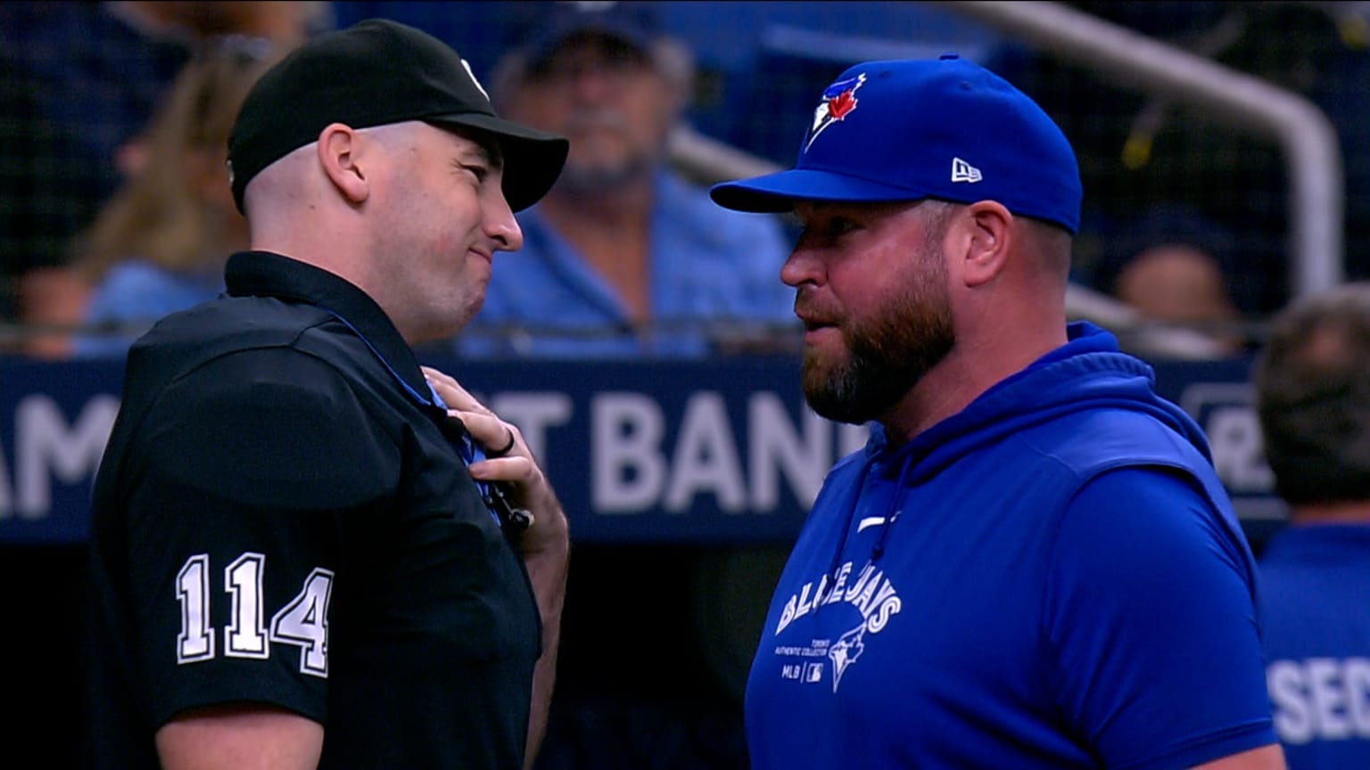 John Schneider gets ejected in the 7th | 09/22/2024 | Toronto Blue Jays