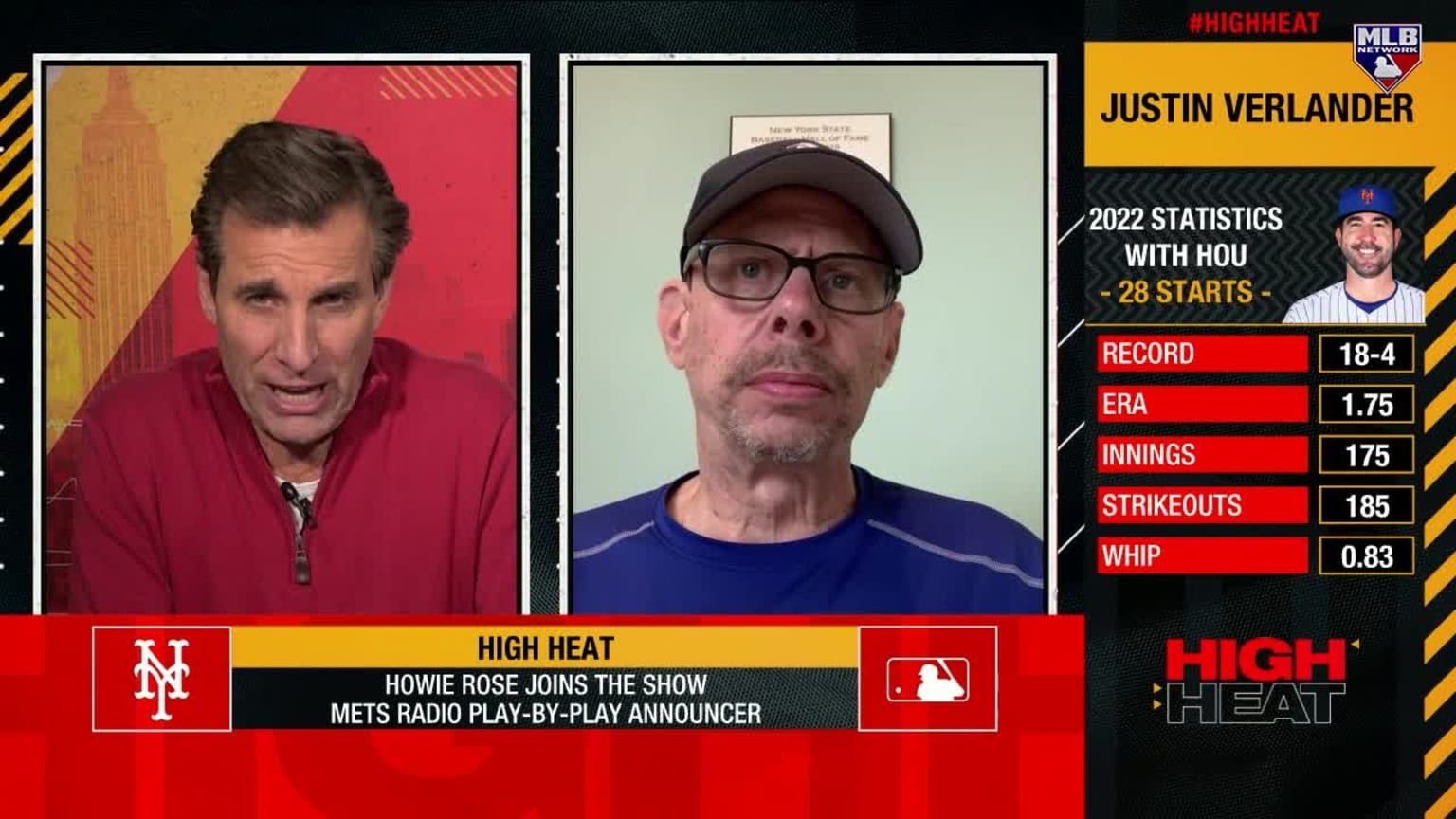 Howie Rose talks Verlander, Nimmo, Senga, more | 12/20/2022 | New York Mets