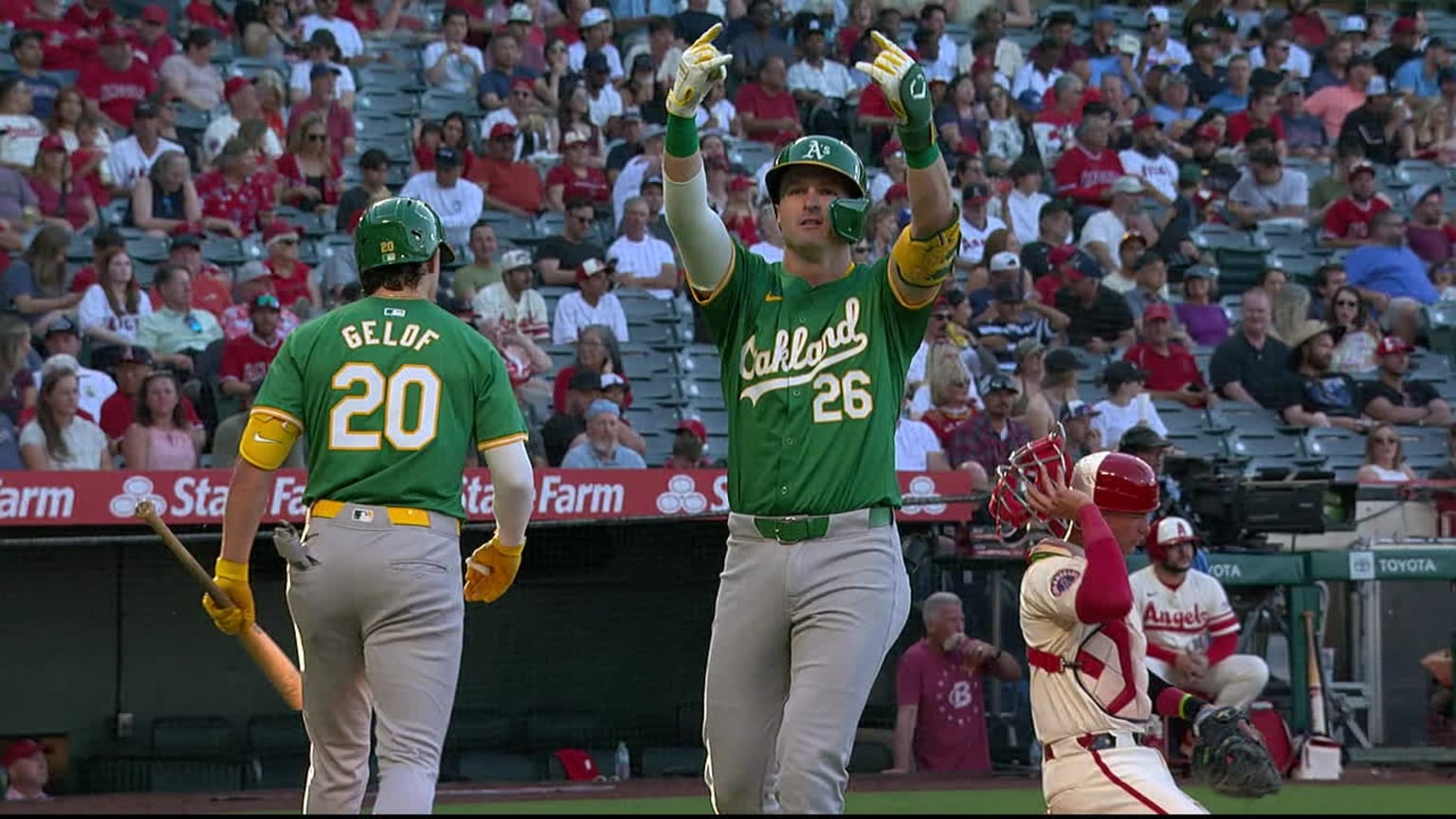 Tyler Nevin's solo homer (5) | 06/24/2024 | Athletics