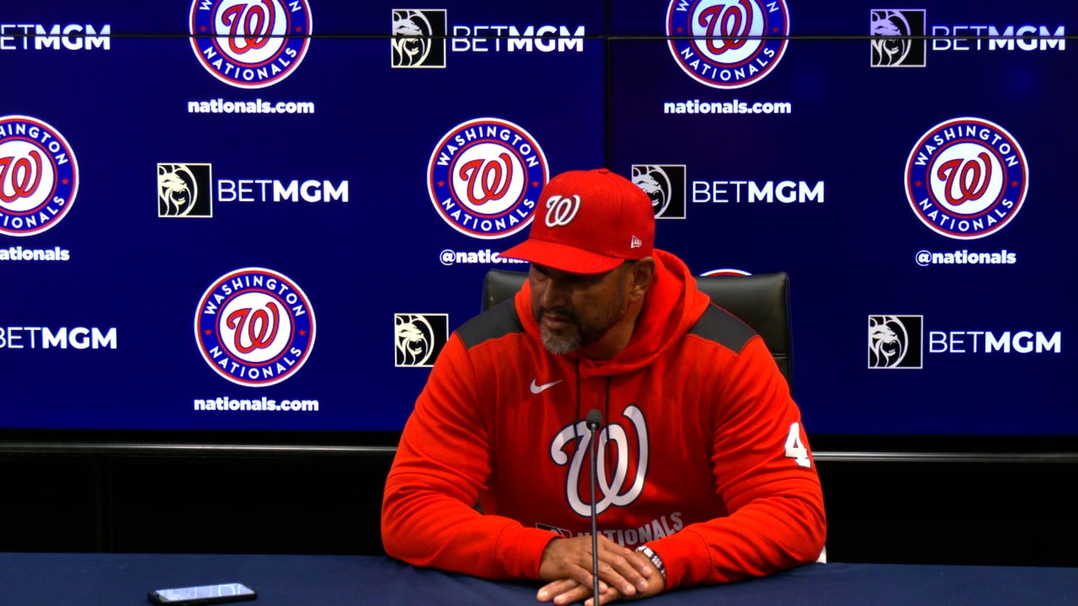 Dave Martinez on the series win against the D-backs | 04/06/2025 ...