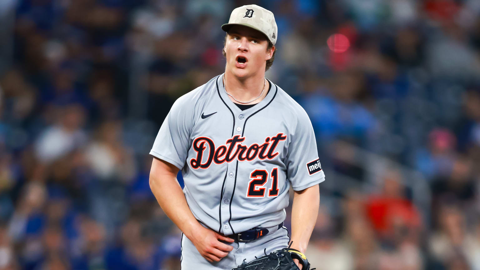 Jackson Jobe strikes out five in start | 05/18/2025 | Detroit Tigers