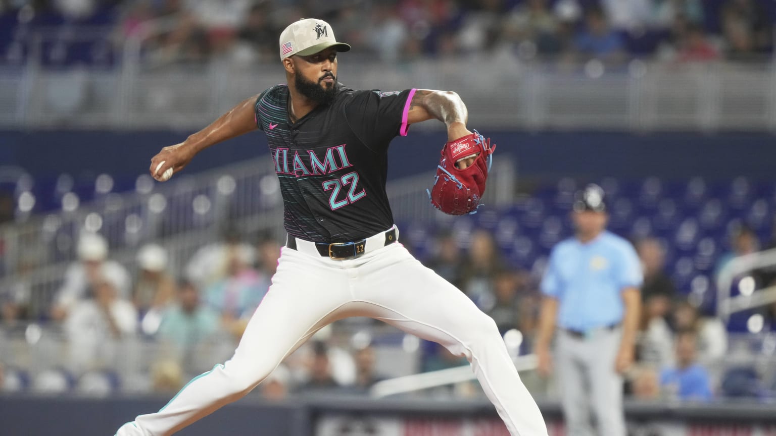 Sandy Alcantara strikes out three in start | 05/17/2025 | Miami Marlins