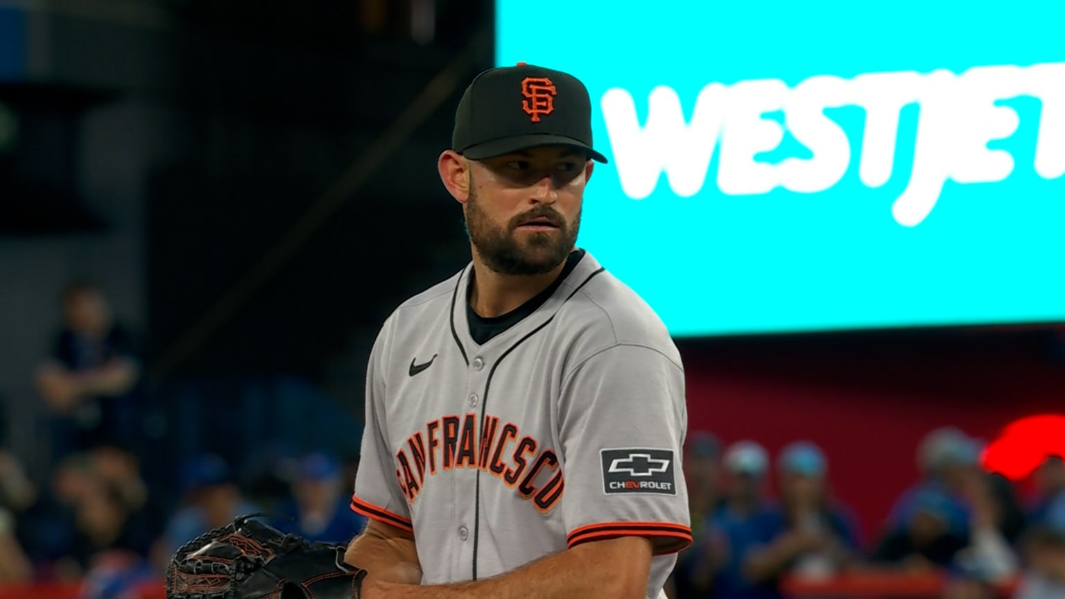 Tristan Beck fans Joey Loperfido | 07/18/2025 | San Francisco Giants