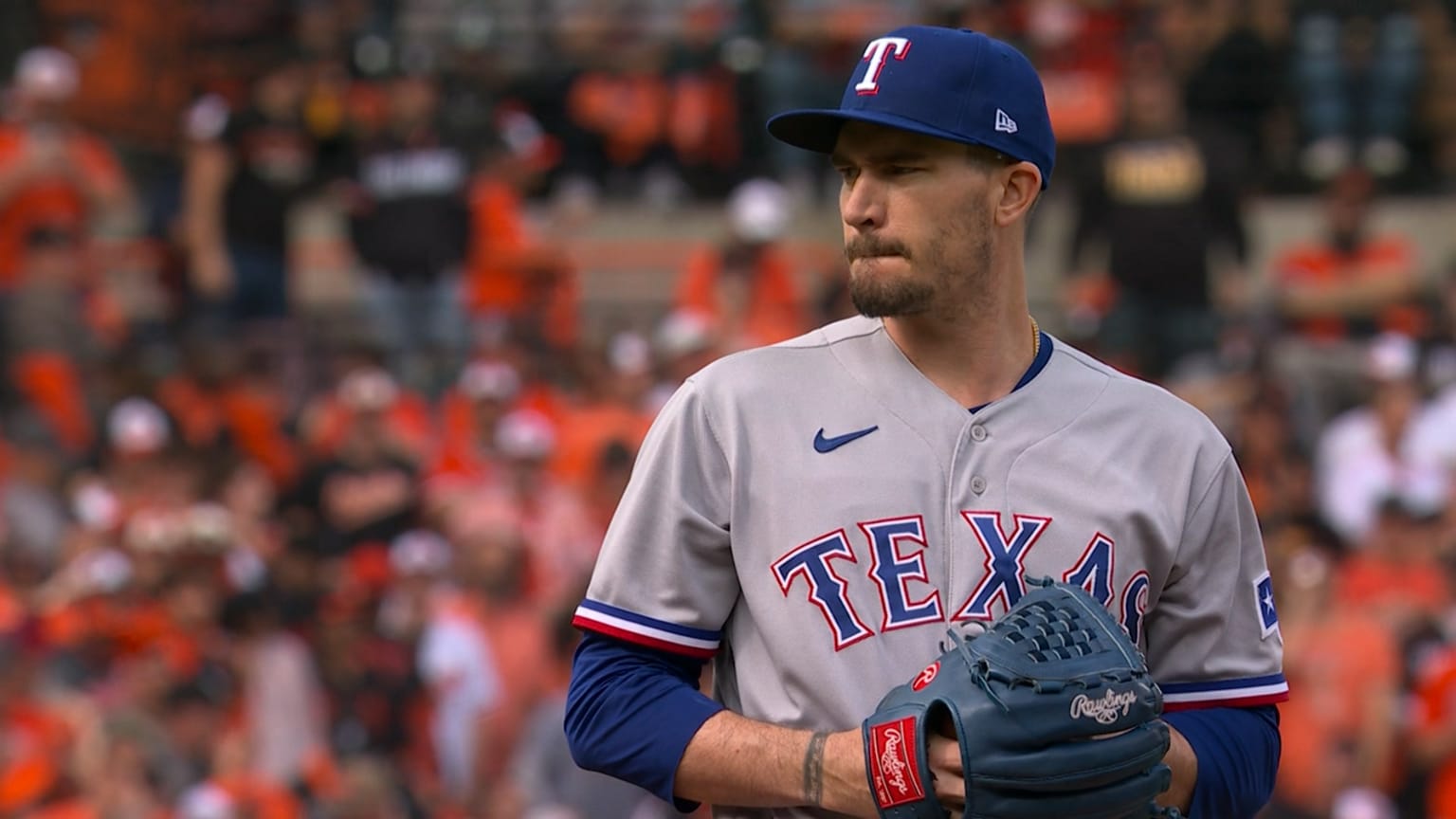 Andrew Heaney gets Gunnar Henderson swinging | 10/07/2023 | Texas Rangers