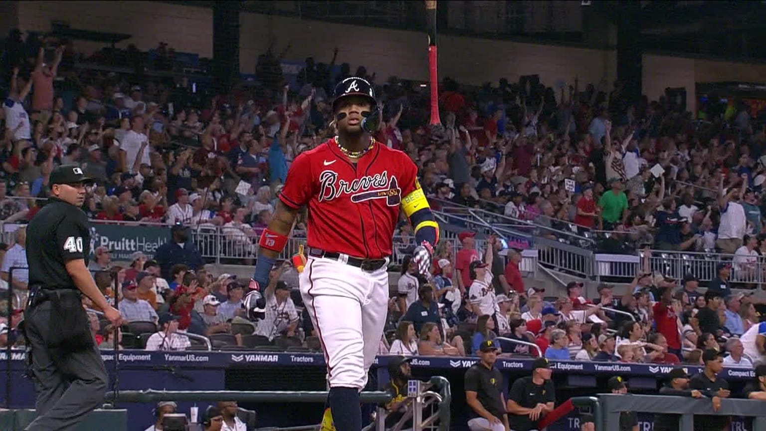 Ronald Acuña Jr. records a three-hit game with 2 RBIs | 09/08/2023 ...