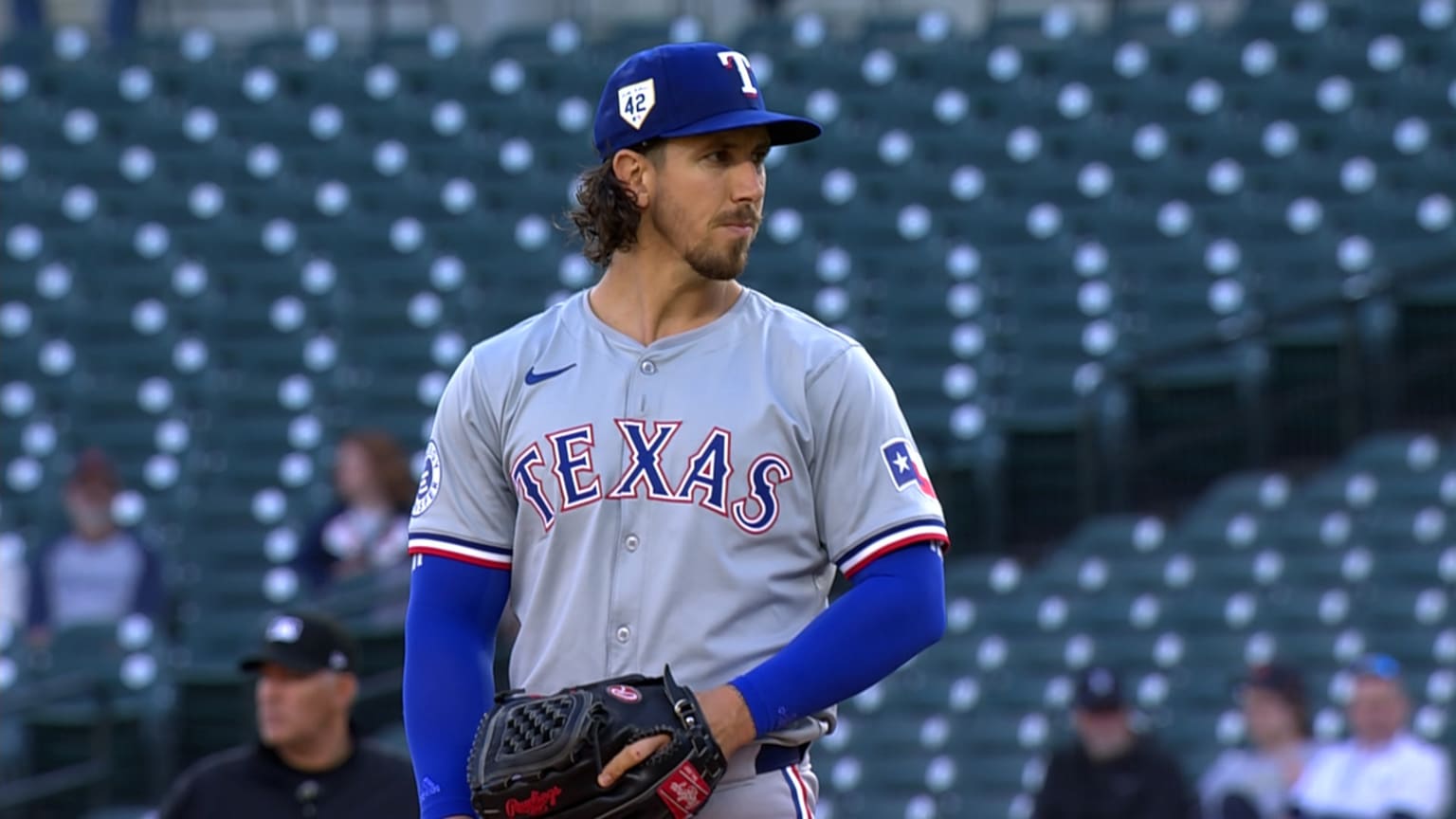 Lorenzen lanza cinco entradas en blanco | 15/04/2024 | Los Rangers de Texas