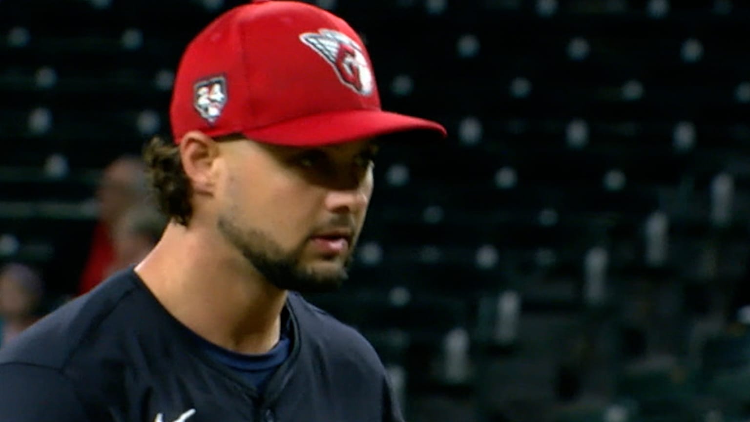 Tyler Beede strikes out Gabriel Moreno | 03/25/2024 | Cleveland Guardians