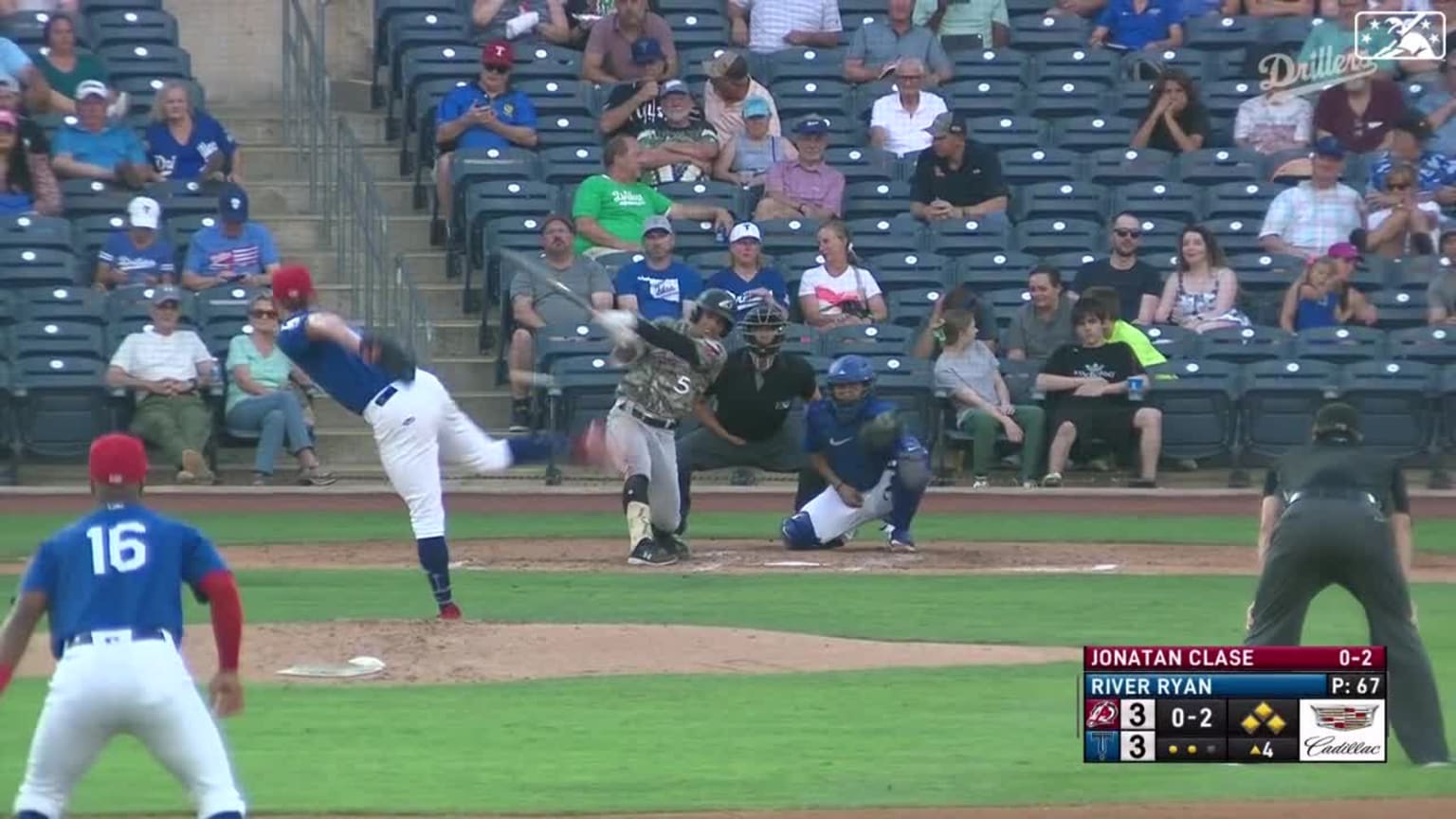 Jonatan Clase serves a two-run single to right field | 06/09/2023 | MLB.com