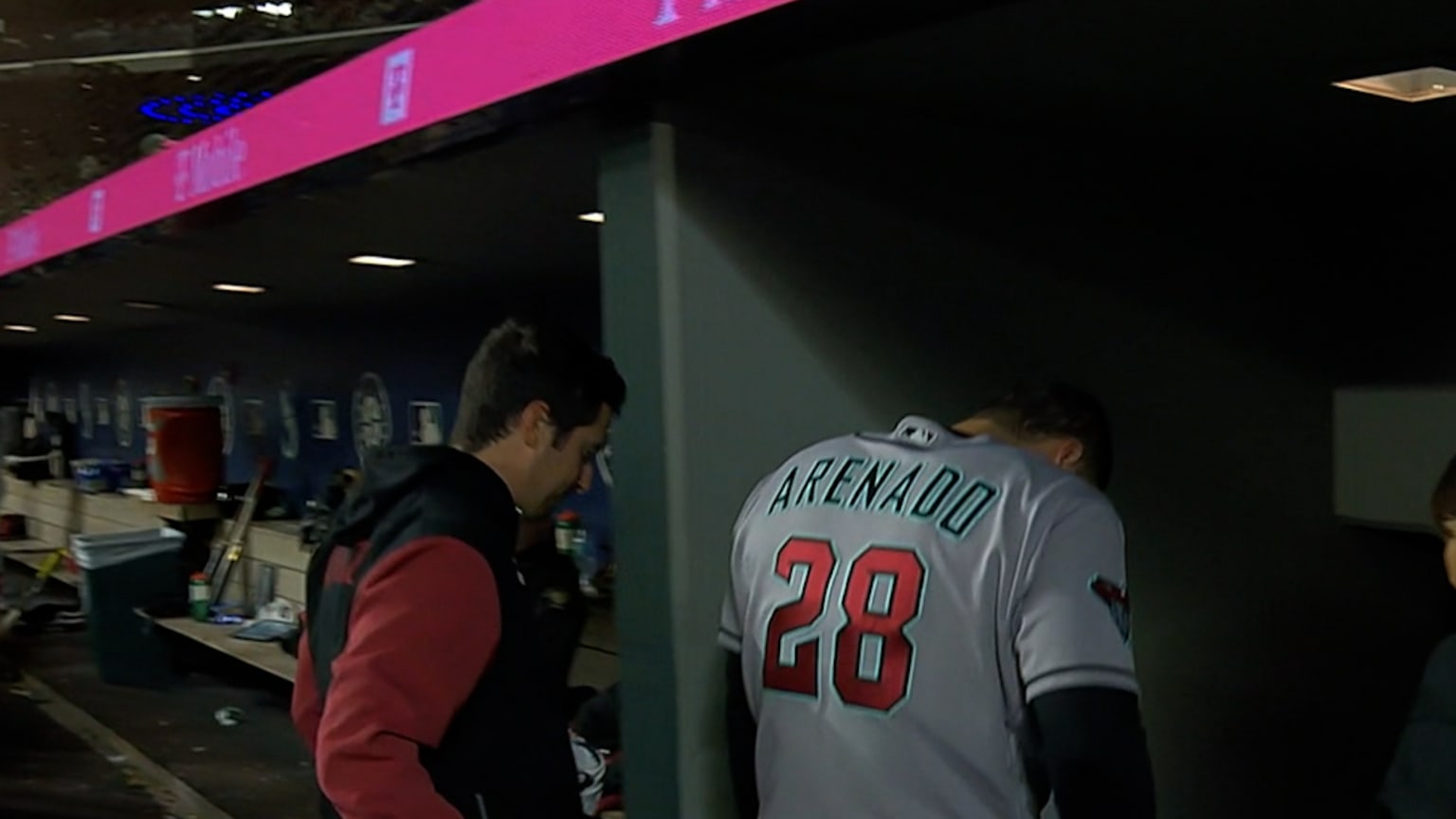 Nolan Arenado is hit by pitch and exits game in the 9th | 05/29/2026 ...