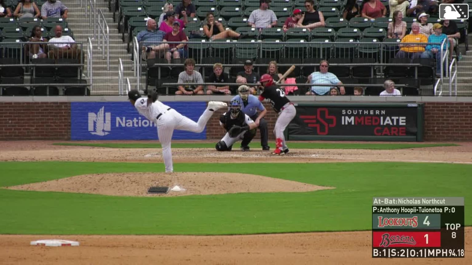 Anthony Hoopii-Tuionetoa records his second strikeout | 07/22/2024 ...