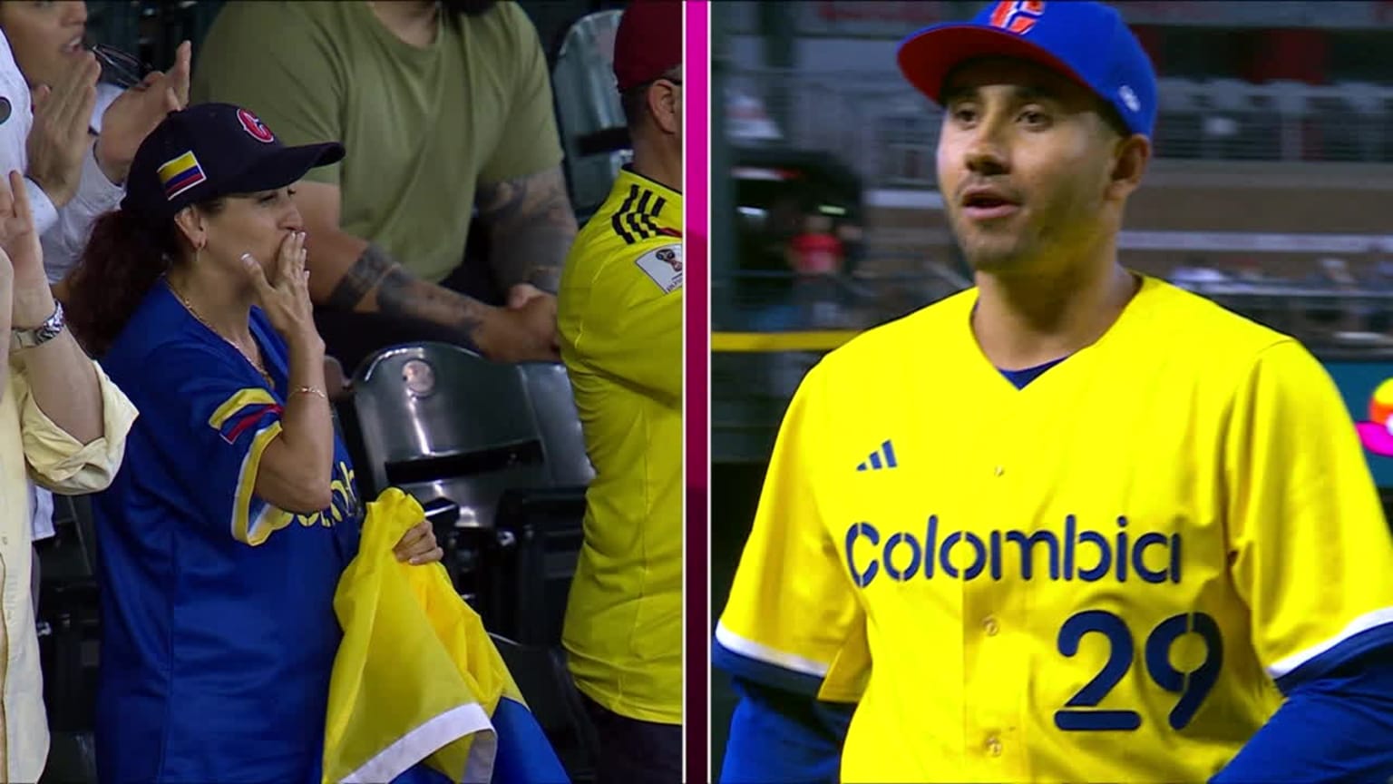 Rio Gomez fans two batters for Team Colombia | 03/14/2023 | MLB.com