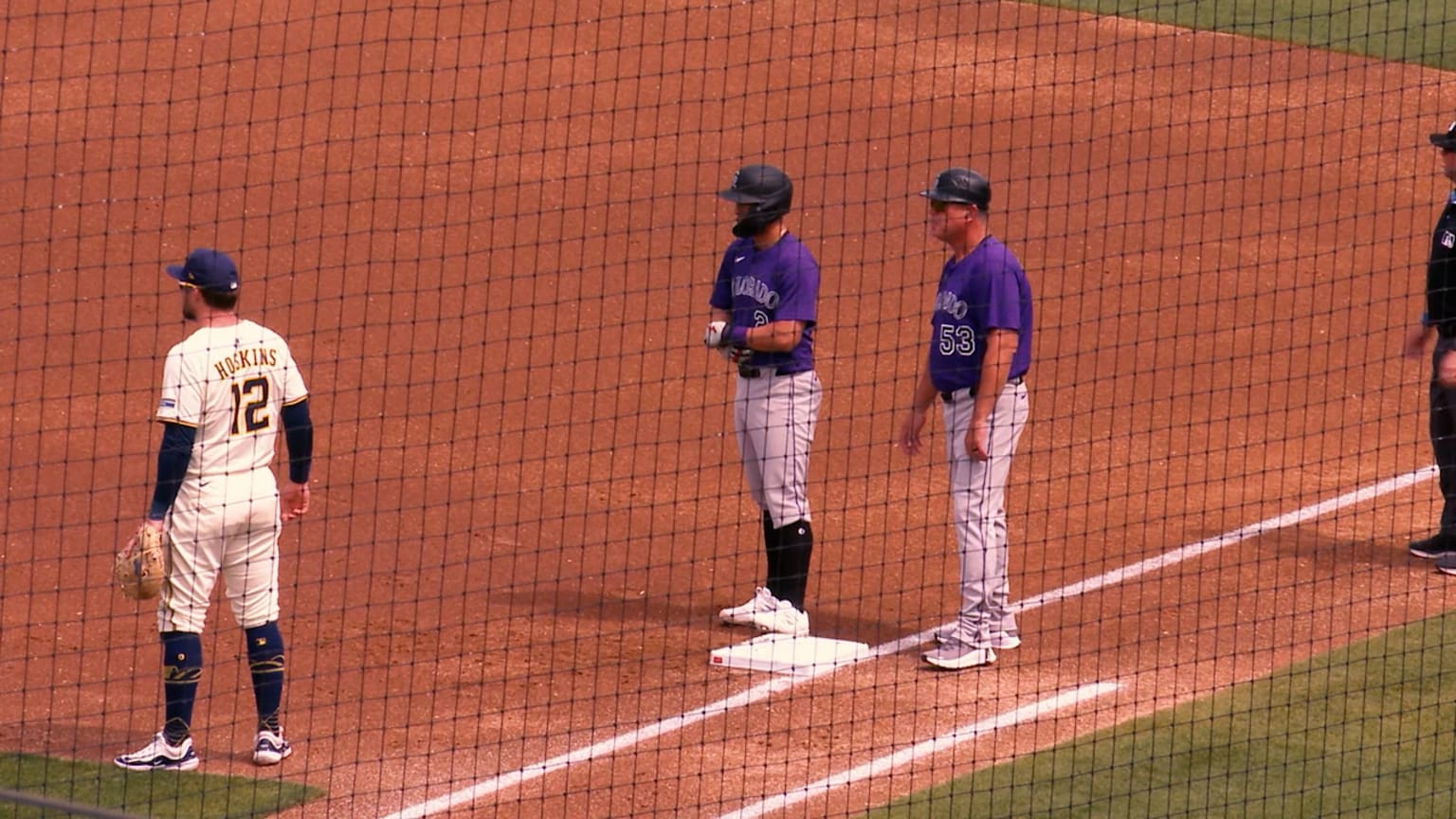 Tyler Freeman's single | 23/03/2025 | Los Rockies de Colorado