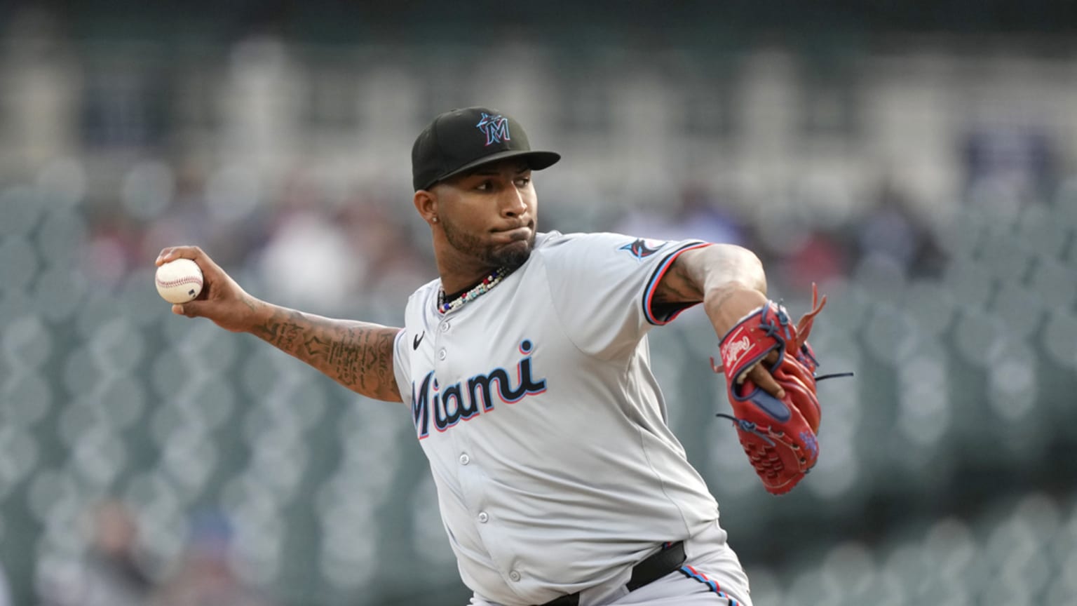 Sixto Sánchez strikes out two batters vs. Tigers | 05/13/2024 | Miami ...