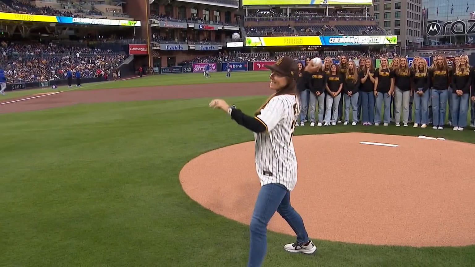 4/9/24 - Ceremonial First Pitch | 04/09/2024 | San Diego Padres