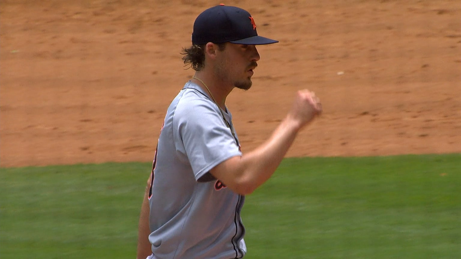 Mason Englert K's Ramón Laureano | 06/19/2024 | Detroit Tigers
