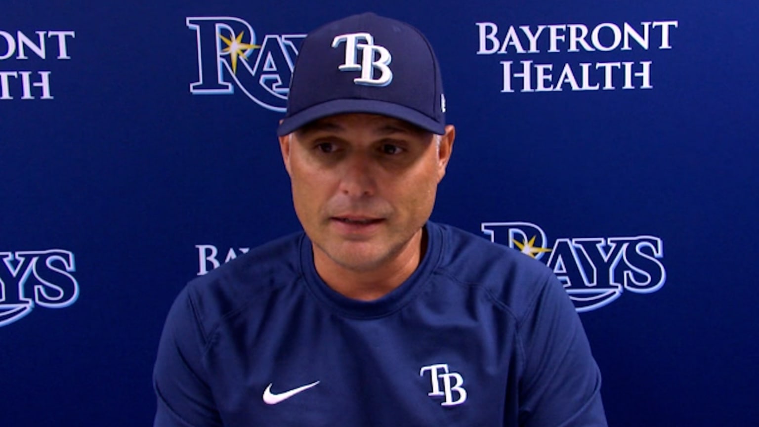 Kevin Cash talks Civale's rough outing, Luke Raley | 09/20/2023 | Tampa ...