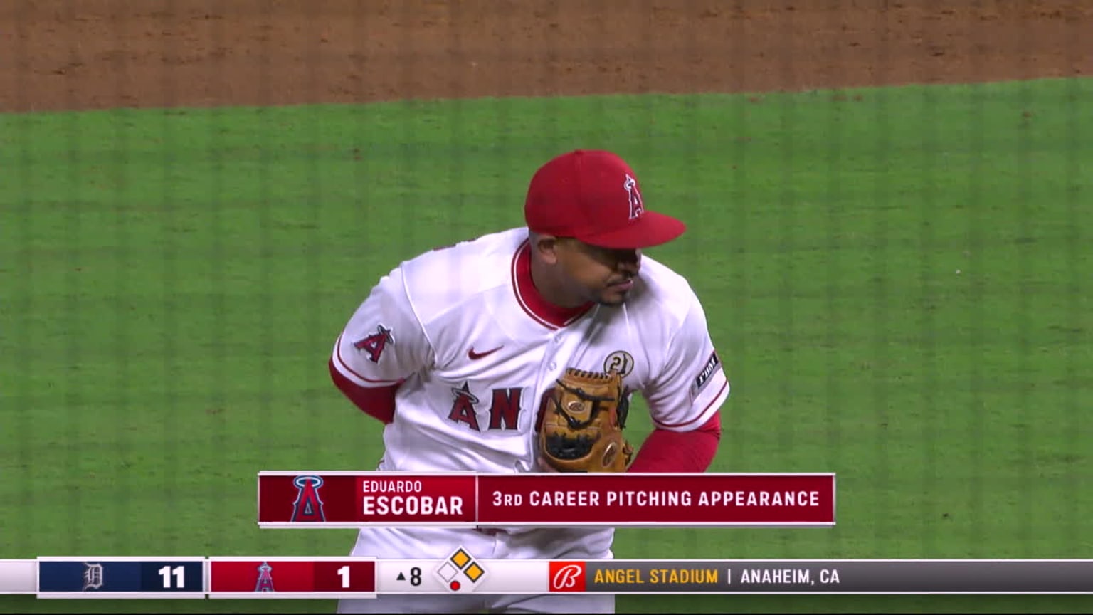 Eduardo Escobar pitches 1 2/3 innings in relief | 09/15/2023 | Los ...