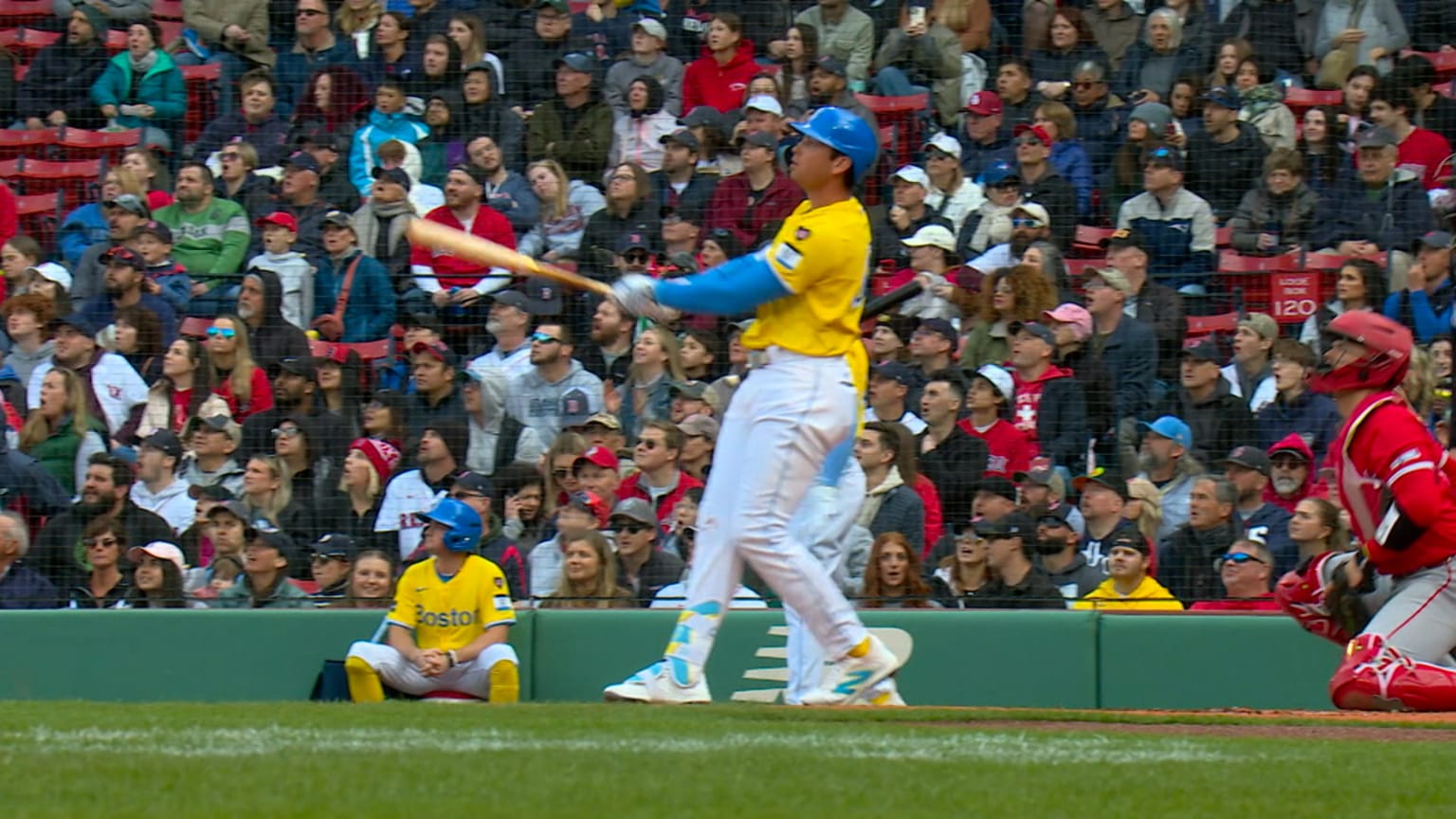 Data Viz: Triston Casas' two-run home run | 04/13/2024 | Boston Red Sox Data Viz: Triston Casas' two-run home run | 04/13/2024 | Boston Red Sox