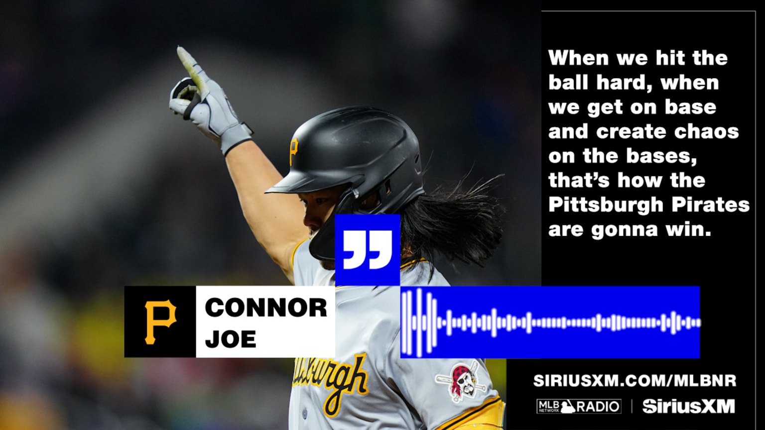 Connor Joe discusses the Pirates good start | 04/25/2024 | Pittsburgh ...