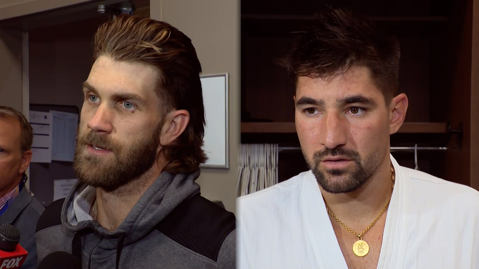 Bryce Harper and Nick Castellanos on the final outs | 10/09/2023 ...