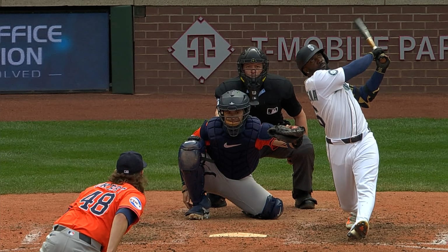 Randy Arozarena conecta un grand slam | 09/04/2025 | Los Mariners de Seattle