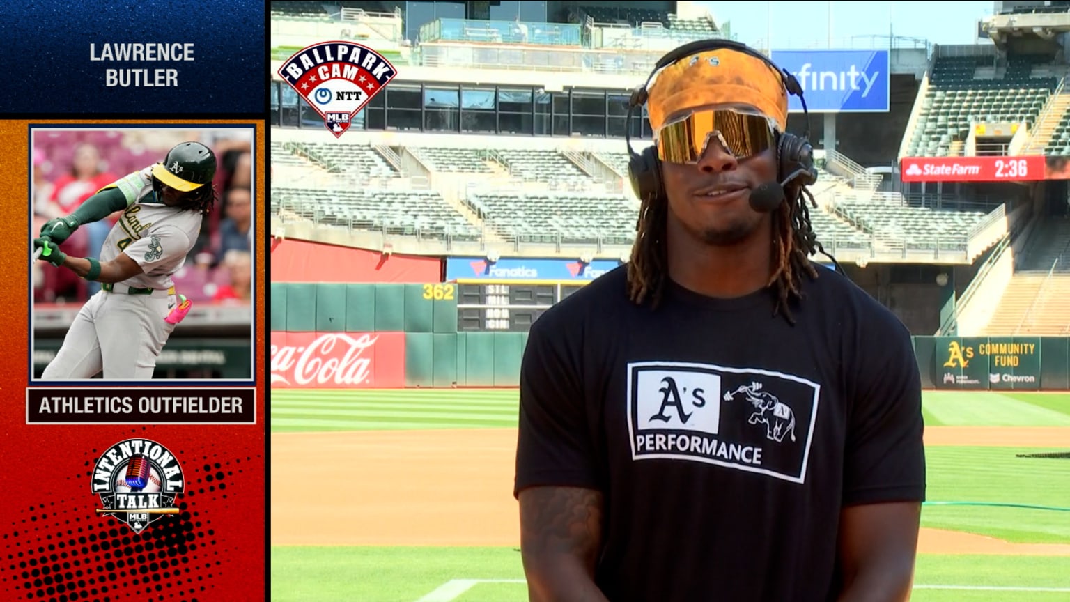 Lawrence Butler joins IT to discuss his season | 09/03/2024 | Athletics